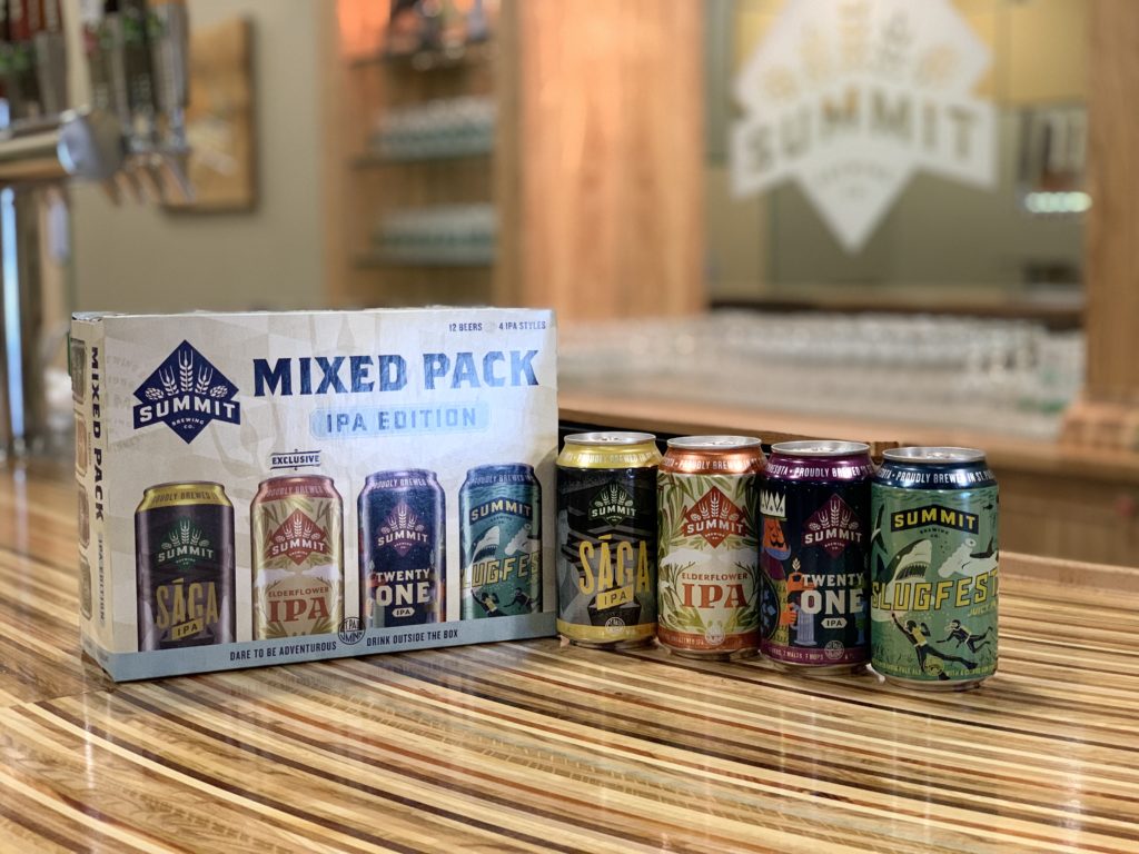 Summit Brewing Co. Releases Mixed Pack IPA Edition