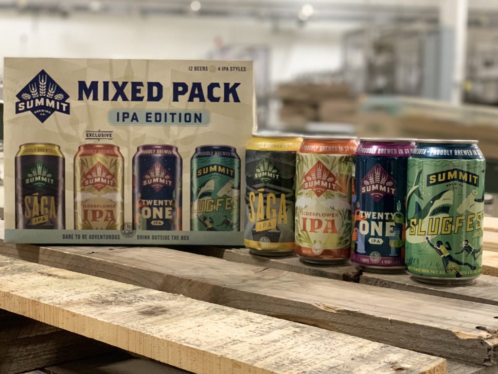 Summit Brewing Co. Releases Mixed Pack IPA Edition