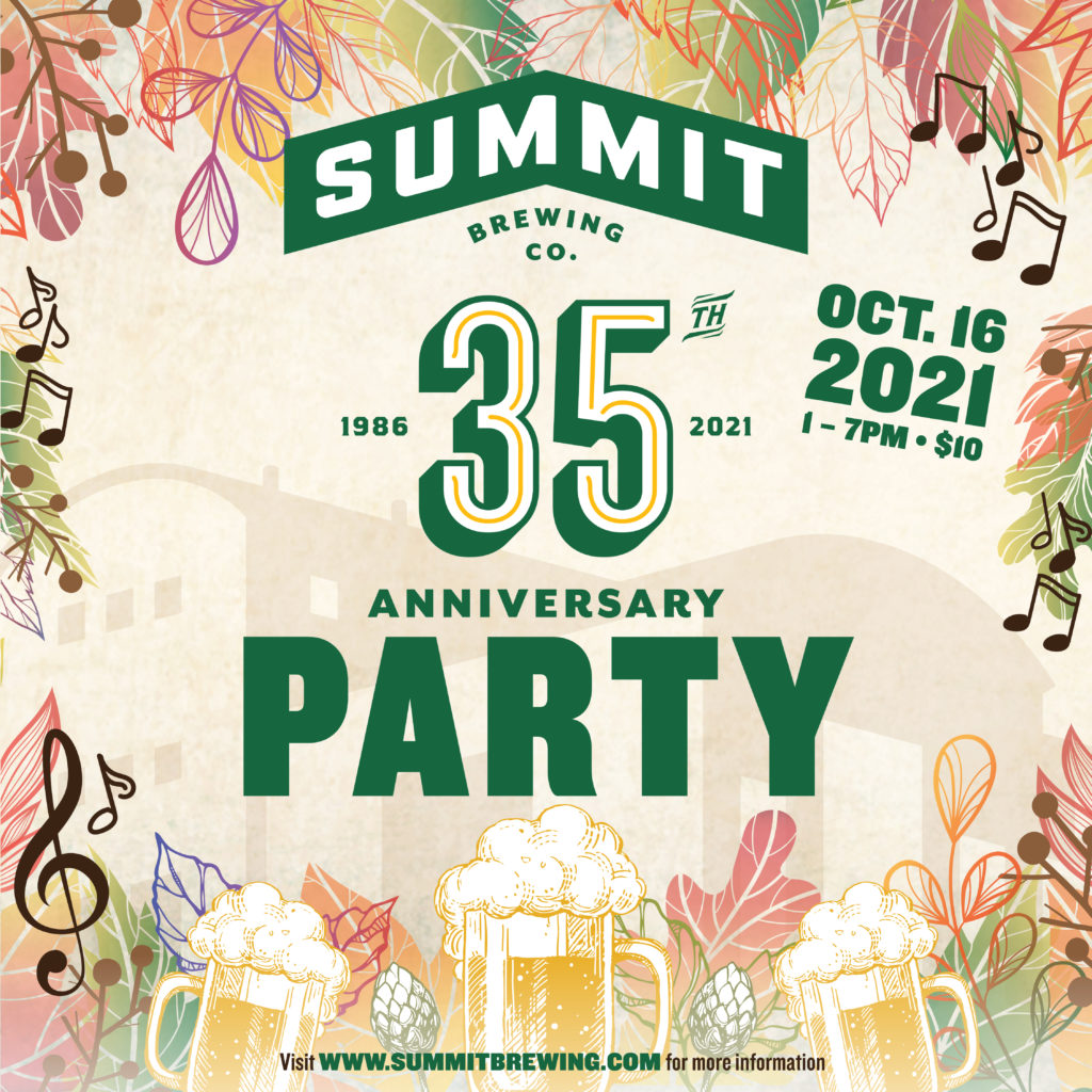 Celebrate Summit’s 35th Birthday at Brewery Party