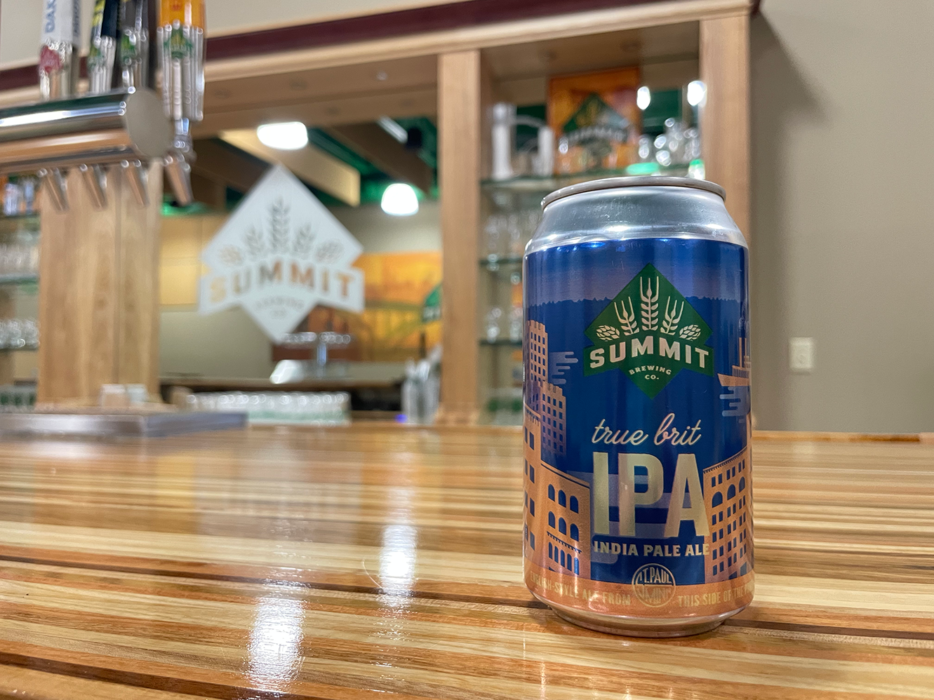 Summit True Brit IPA Cans to Sport New Look Temporarily